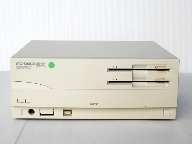 PC-9801BX/M2 -ぱそこん倶楽部-